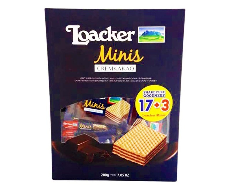 Loacker Mini's Cremkakao 17+3 200g