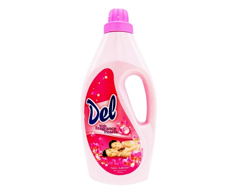 Del with Fragrance Pearls Fabric Softener Blossom Fresh 1000mL