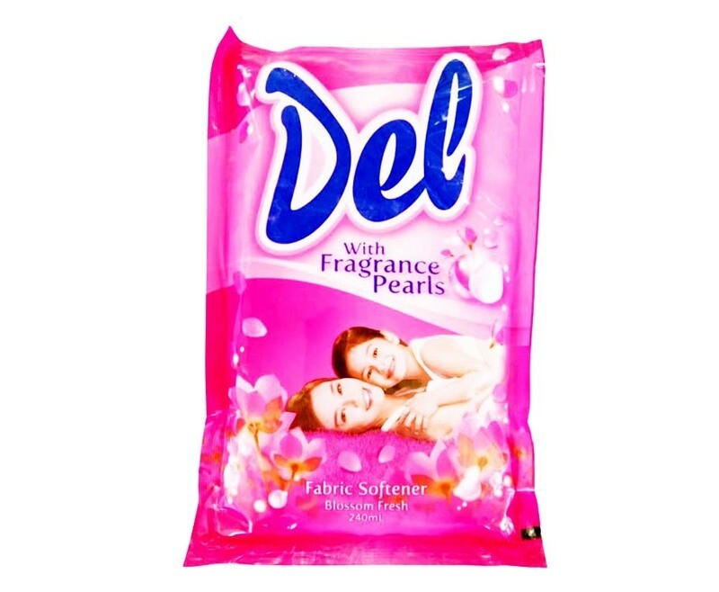 Del with Fragrance Pearls Fabric Softener Blossom Fresh 33mL