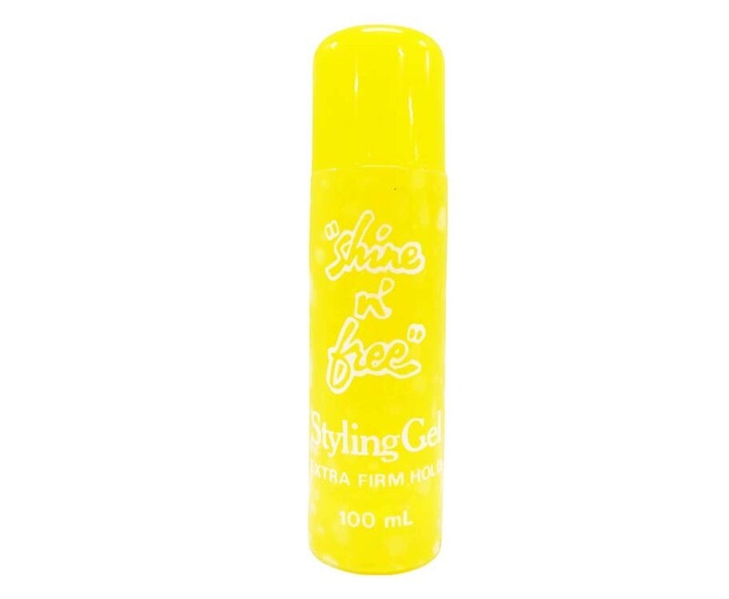 Shine n' Free Styling Gel Extra Firm Hold Yellow 100mL