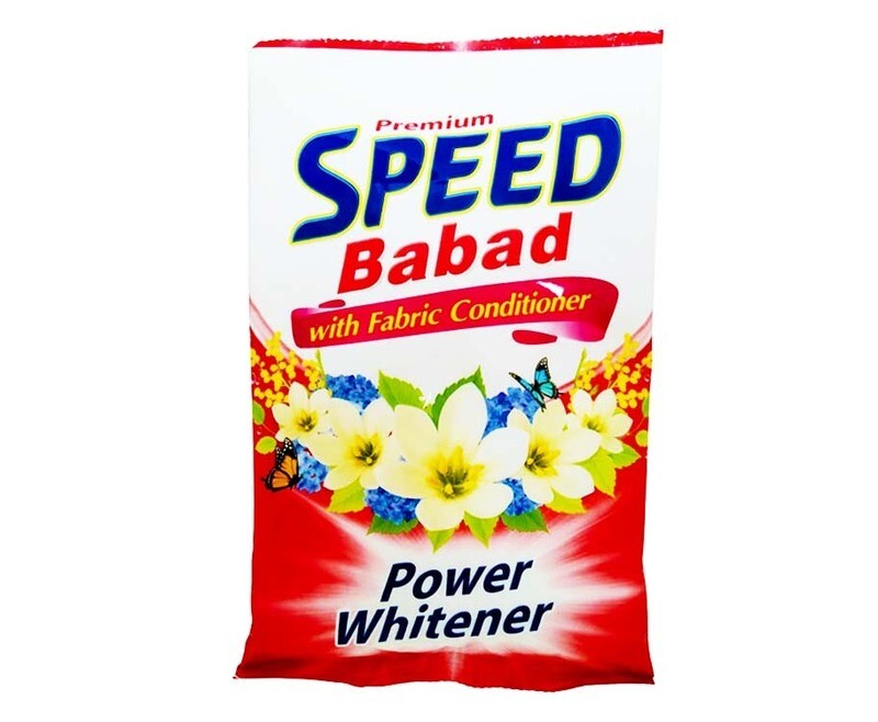 Speed Babad with Fabric Conditioner Power Whitener 500g