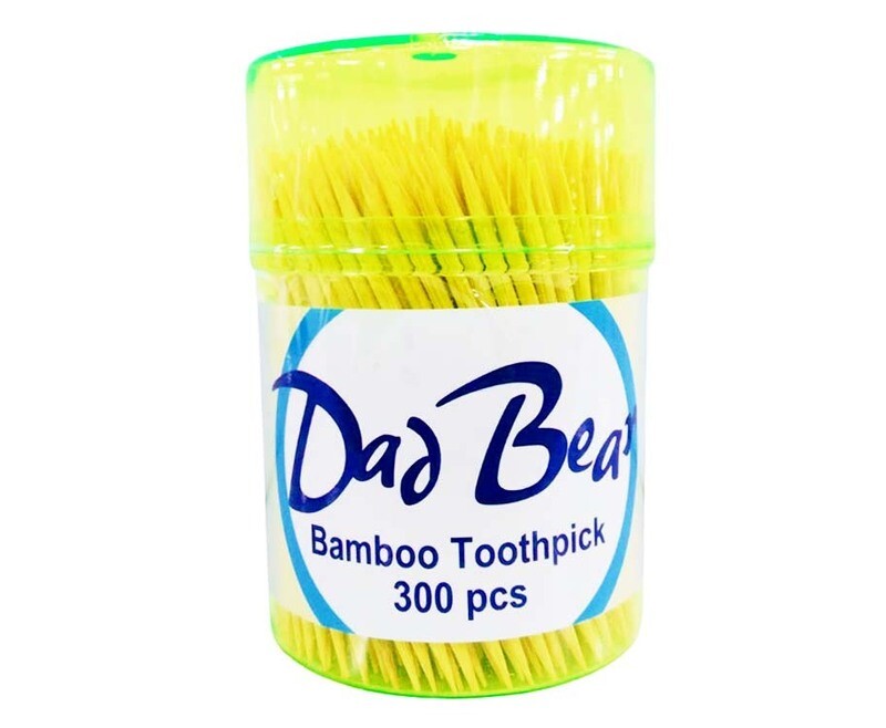 Welup Dad Bear Bamboo Toothpick 300 Pieces
