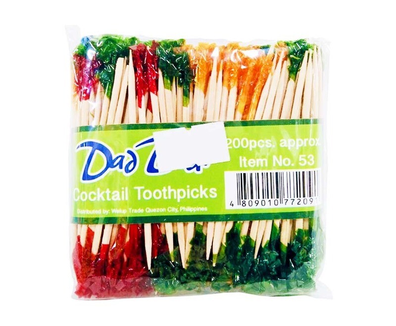 Welup Dad Bear Cocktail Toothpicks Approx. 200 Pieces