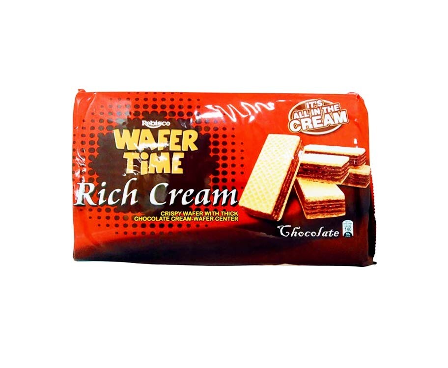 Rebisco Wafer Time Rich Cream Chocolate (10 Packs x 27g) 270g