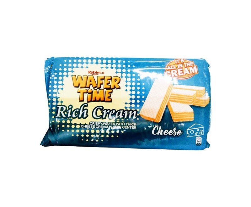 Rebisco Wafer Time Rich Cream Cheese (10 Packs x 27g) 270g