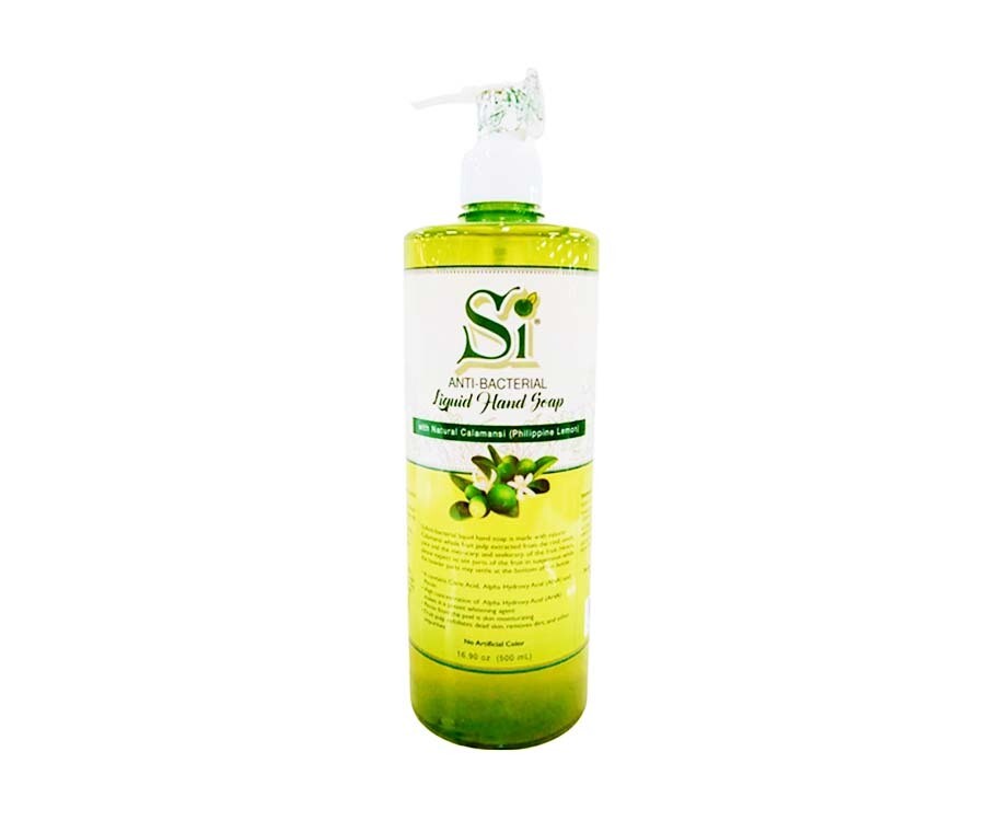 Si Anti-Bacterial Liquid Hand Soap with Natural Calamansi (Philippine ...