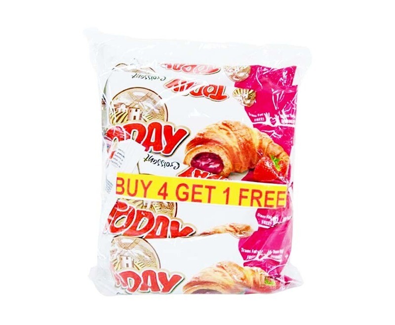 Today's Croissant Strawberry 4+1 Packs