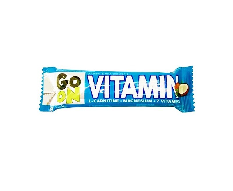 Go On Vitamins Coconut Bar 50g