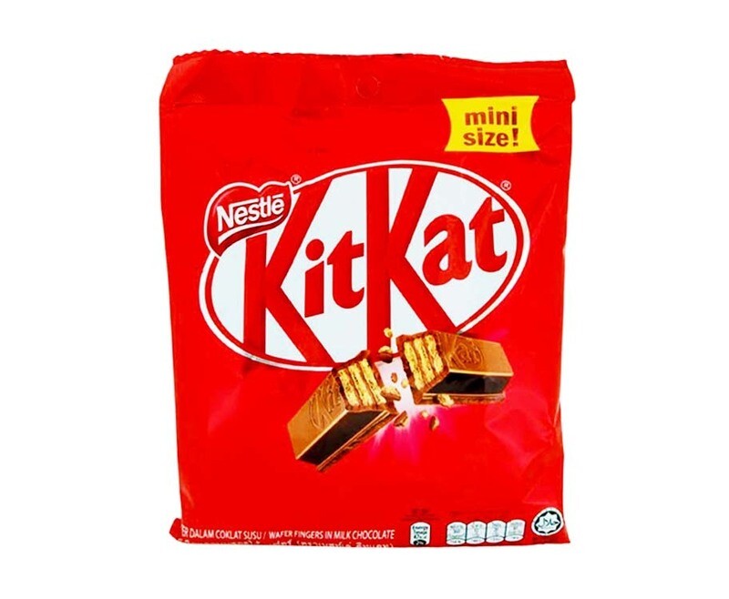 Nestlé KitKat Wafer Fingers in Milk Chocolate Mini Size (8 Packs x 9g) 72g