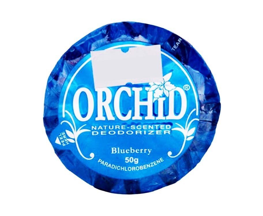 Orchid Nature Scented Deodorizer Blueberry Without Holder - 50g