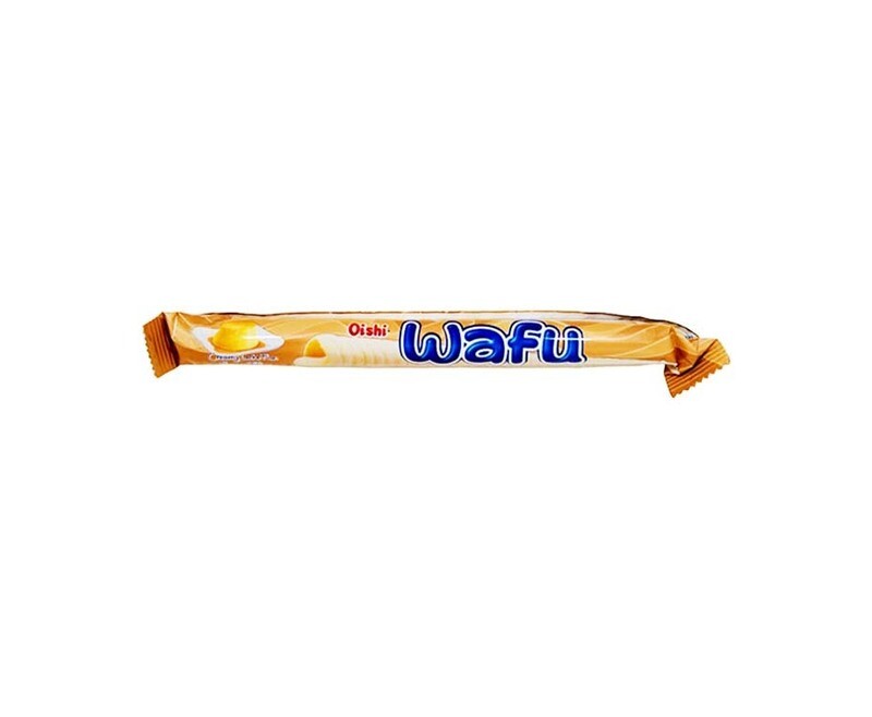 Oishi Wafu Creamy Leche Flan Wafer 14g