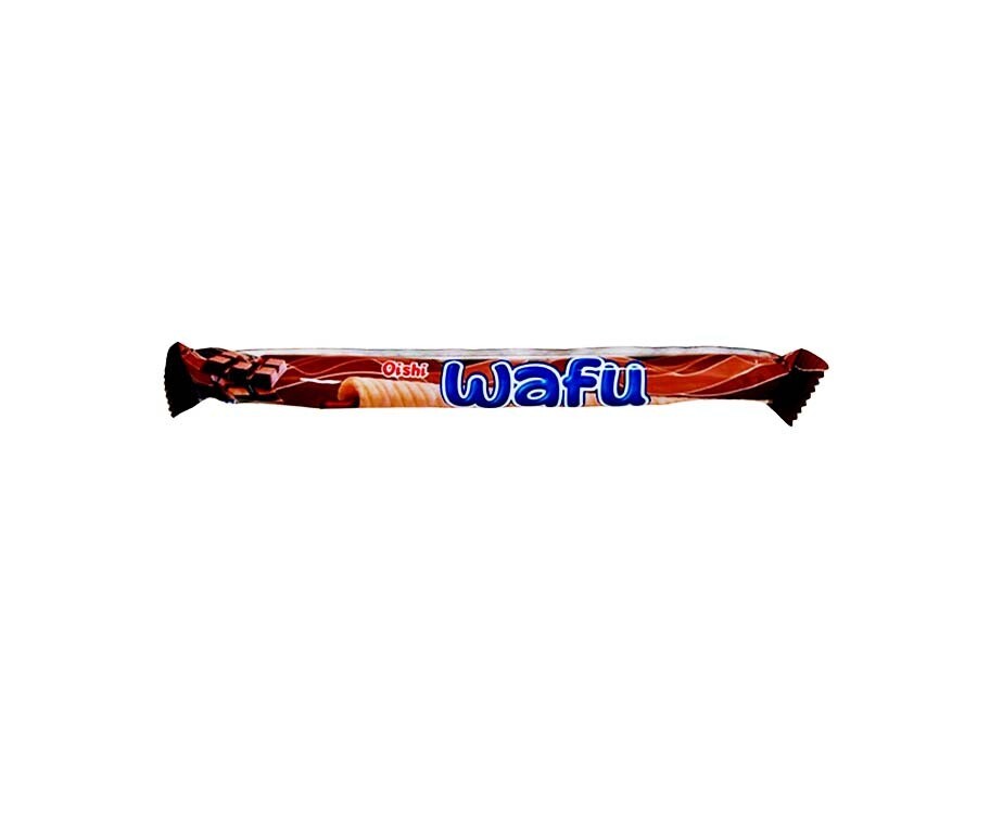 Oishi Wafu Chocolate Rolled Wafer 14g
