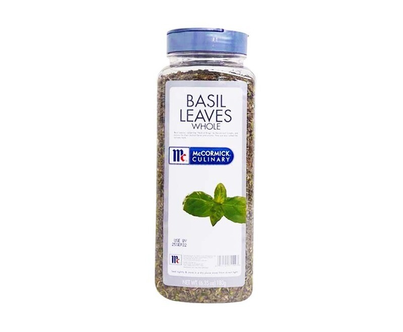 McCormick Culinary Basil Leaves Whole 180g