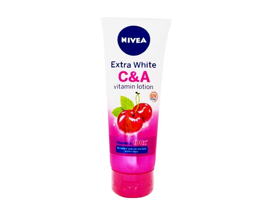 Nivea Extra White C&A Vitamin Lotion UV Filter 100x Vitamin A 180mL