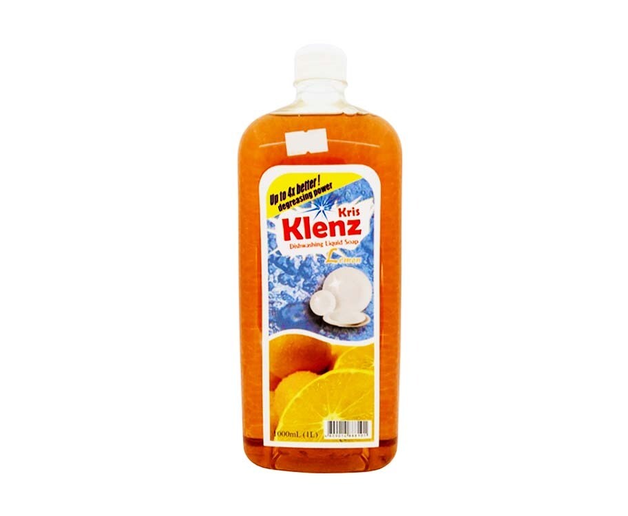 Kris Klenz Dishwashing Liquid Soap Lemon 1000mL (1L)