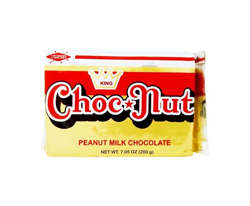 King Choc-Nut Peanut Milk Chocolate 24 Pieces (200g)