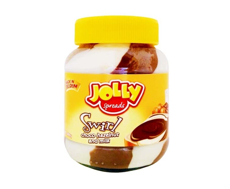 Jolly Spreads Swirl Choco Hazelnut and Milk 400g
