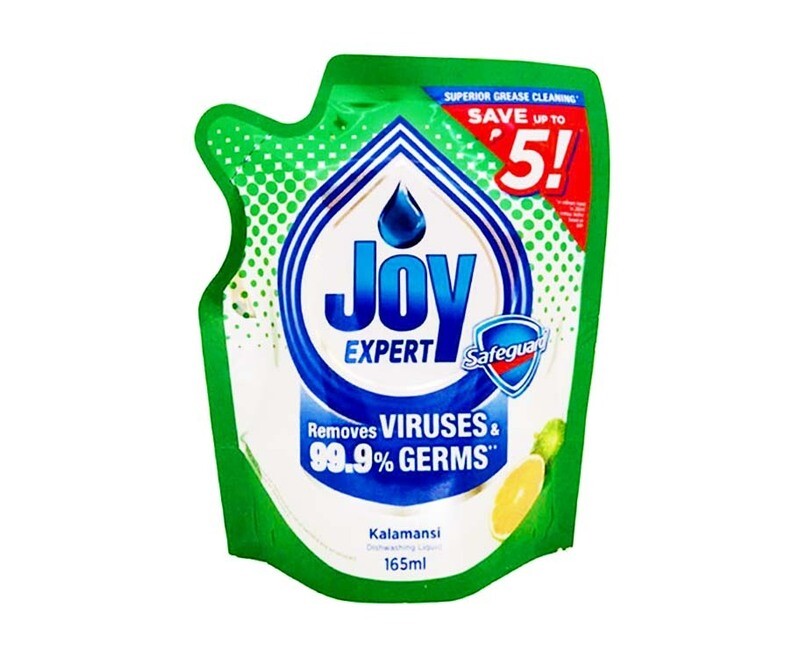 Joy Expert Safeguard Dishwashing Liquid Safeguard Kalamansi 165mL