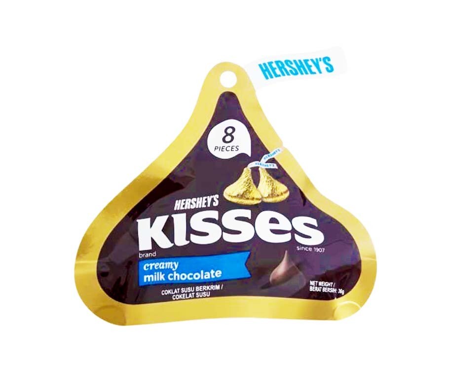 Hershey's Kisses Creamy Milk Chocolate 8 Pieces 36g