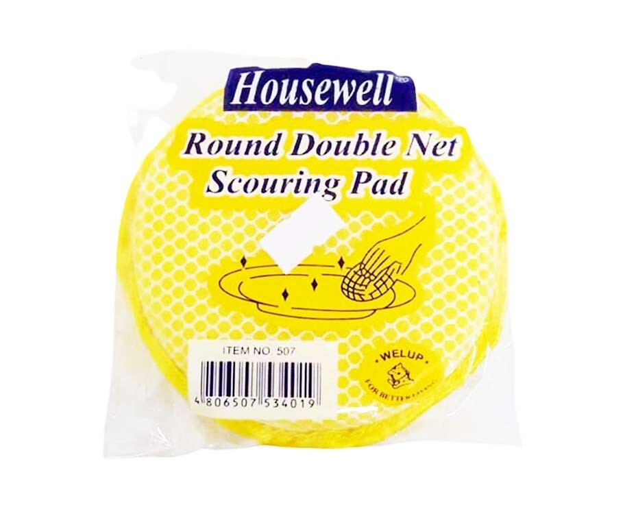 Housewell Round Double Net Scouring Pad