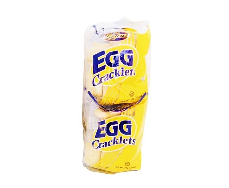 Laura's Egg Cracklets (10 Packs x 30g)