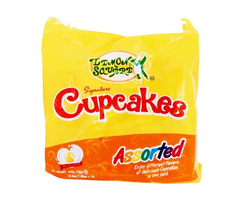 Lemon Square Signature Cupcakes Assorted (10 Packs x 30g) 300g