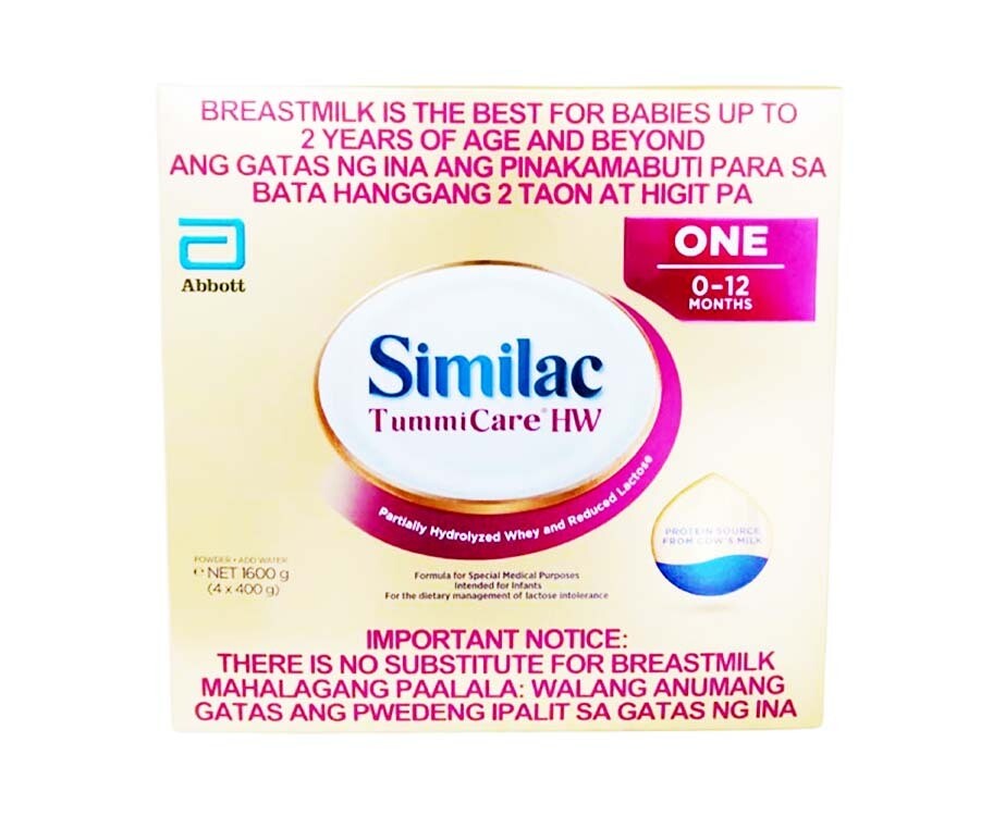 Abbott Similac TummiCare HW One 0-12 Months 1.6kg
