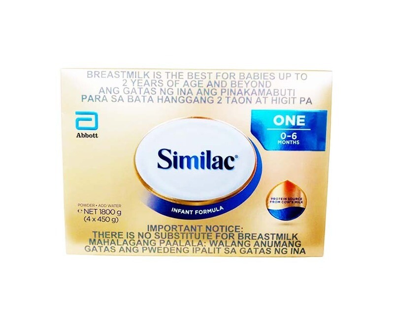 Abbott Similac Infant Formula One 0-6 Months 1.8kg