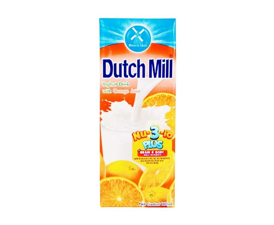 Dutch Mill Yoghurt Drink with Orange Juice 180mL