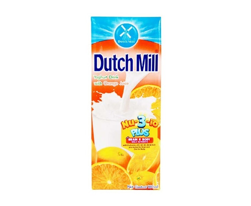 Dutch Mill Yoghurt Drink with Orange Juice 180mL