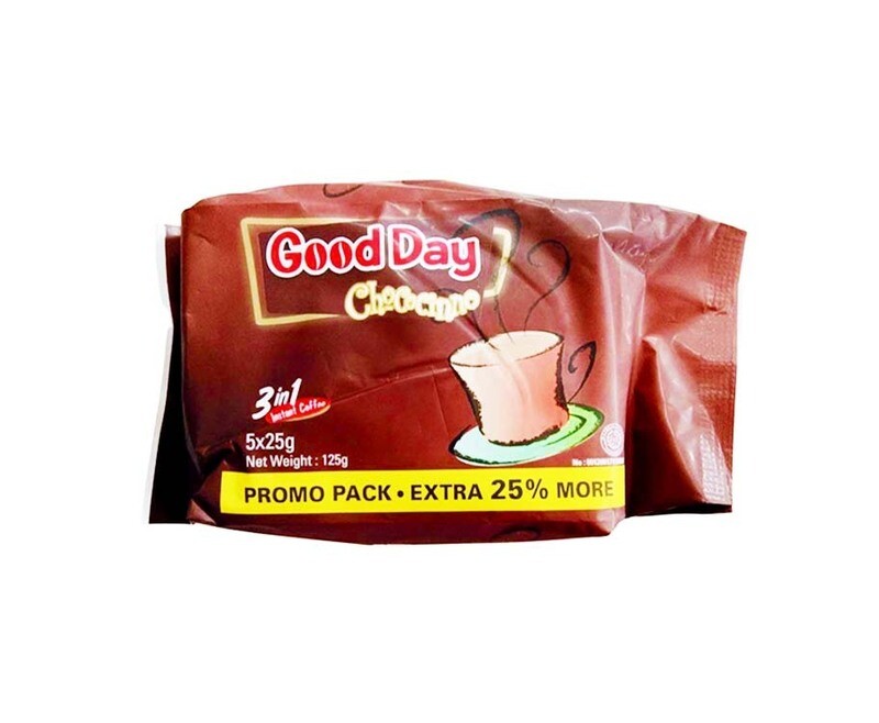 Good Day Chococinno 3-in-1 Instant Coffee (5 Sachets x 25g)