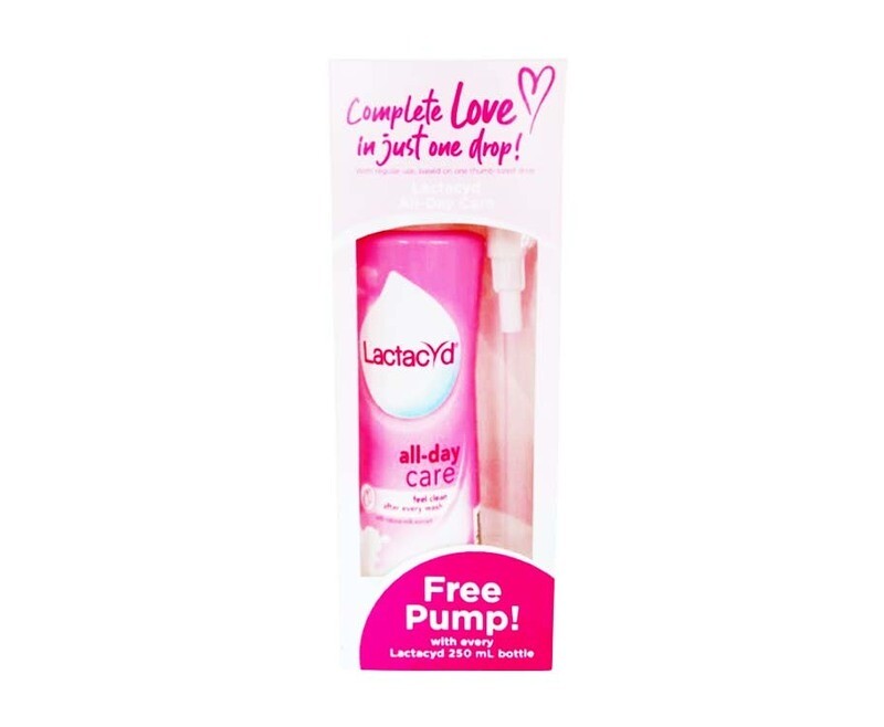 Lactacyd All-Day Care 250mL with Free Pump