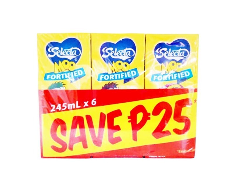 Selecta Moo Fortified (6 Packs x 245mL)