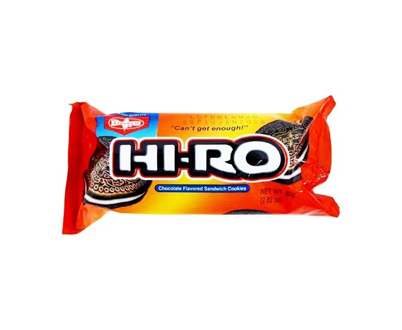 Fibisco Hi-Ro Chocolate Flavored Sandwich Cookies 80g
