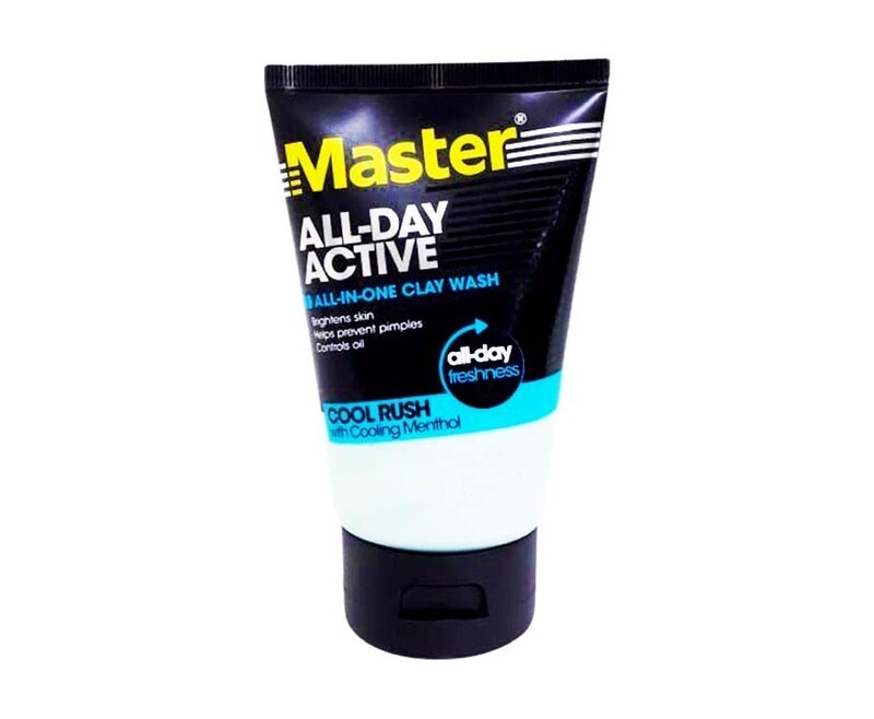 Master All-Day Active All-in-One Clay Wash Cool Rush with Cooling ...