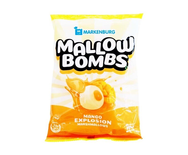 Markenburg Mallows Bombs Mango Explosion Marshmallows 100g