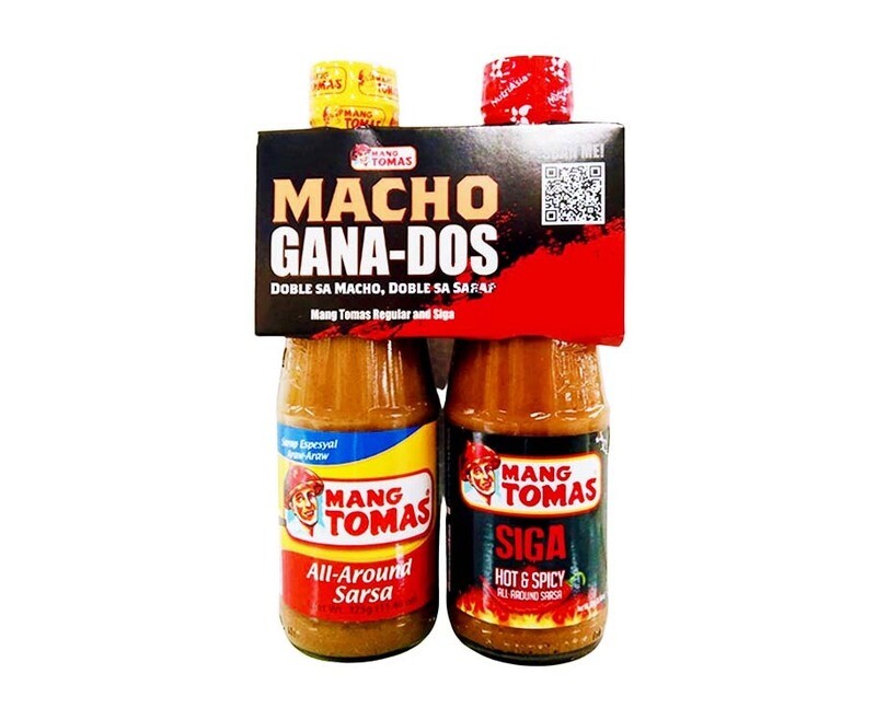 Mang Tomas All-Around Sarsa 325g + Siga Hot & Spicy All-Around Sarsa ...