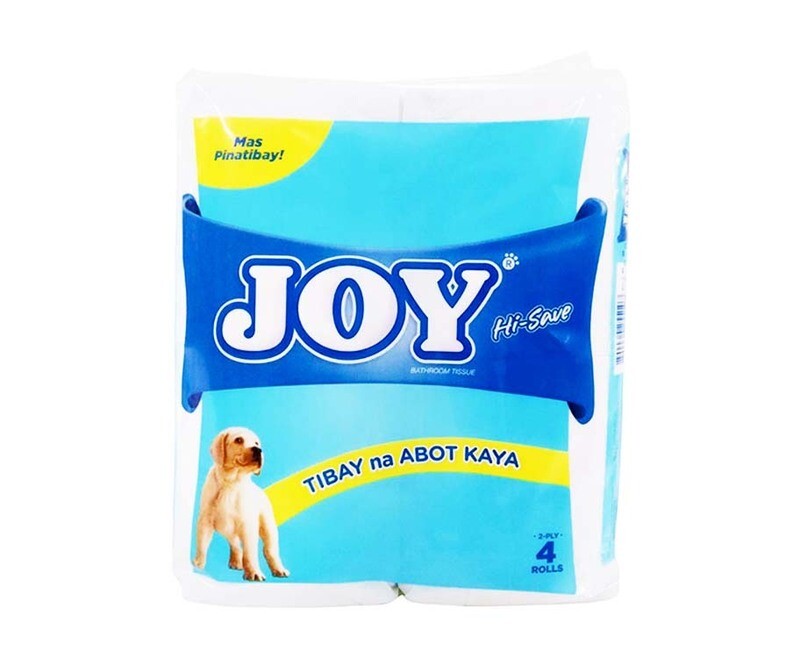 Joy Hi-Save Bathroom Tissue 2-Ply 4 Rolls