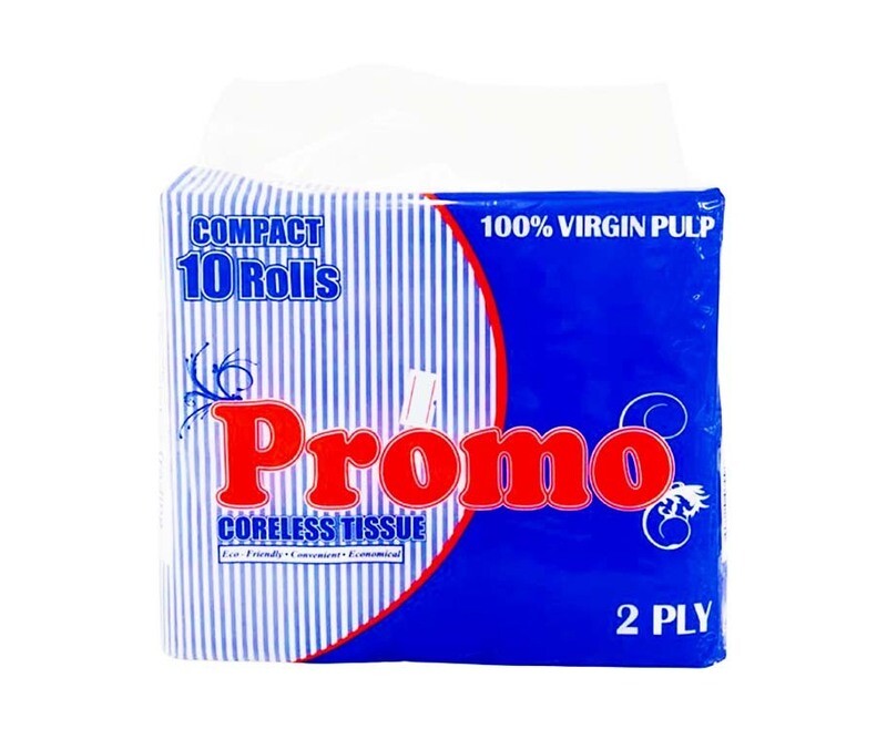 Promo Coreless Tissue Compact 2-Ply 10 Rolls