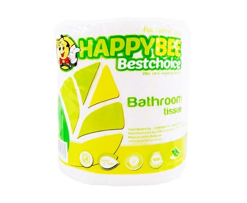 HappyBee Best Choice Bathroom Solo Tissue 2-Ply 200 Sheets