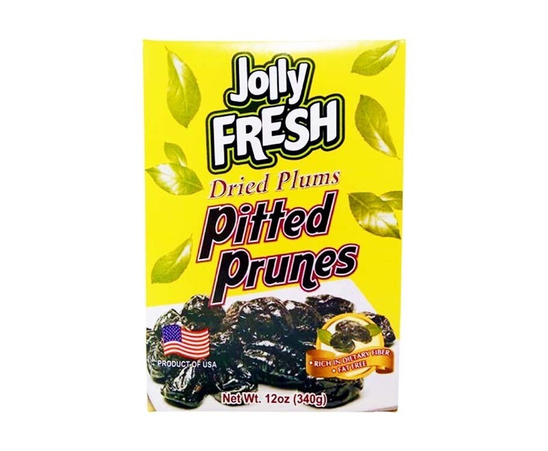 Jolly Fresh Dried Plums Pitted Prunes 12oz (340g)