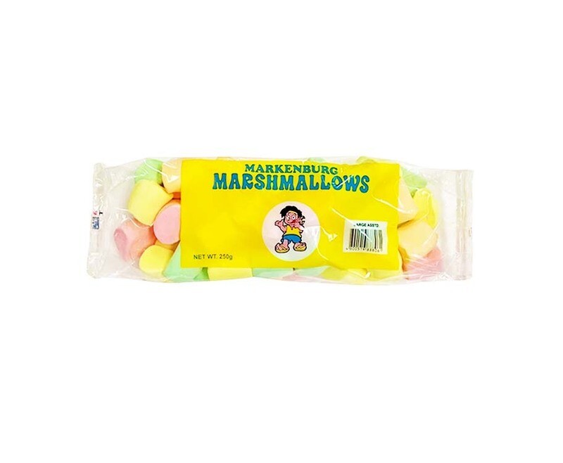Markenburg Marshmallows Large Assorted 250g