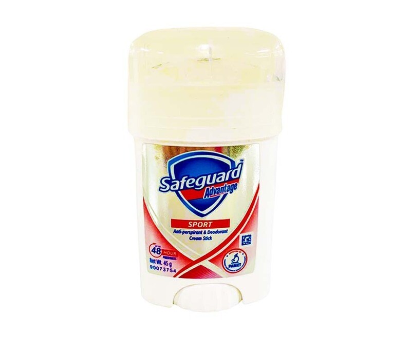 Safeguard Advantage Sport Anti-Perspirant & Deodorant Cream Stick 45g