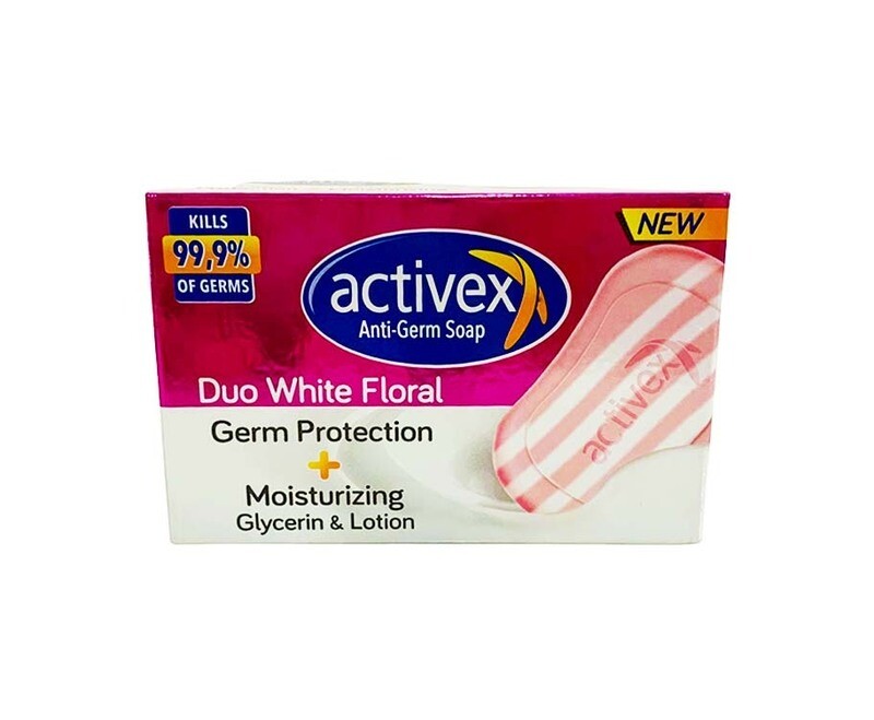 Activex Anti-Germ Soap Duo White Floral Germ Protection + Moisturizing ...