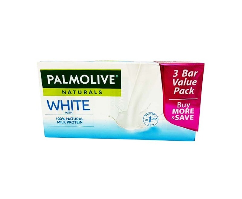 Palmolive Naturals White with 100% Natural Milk Protein Value Pack (3 ...