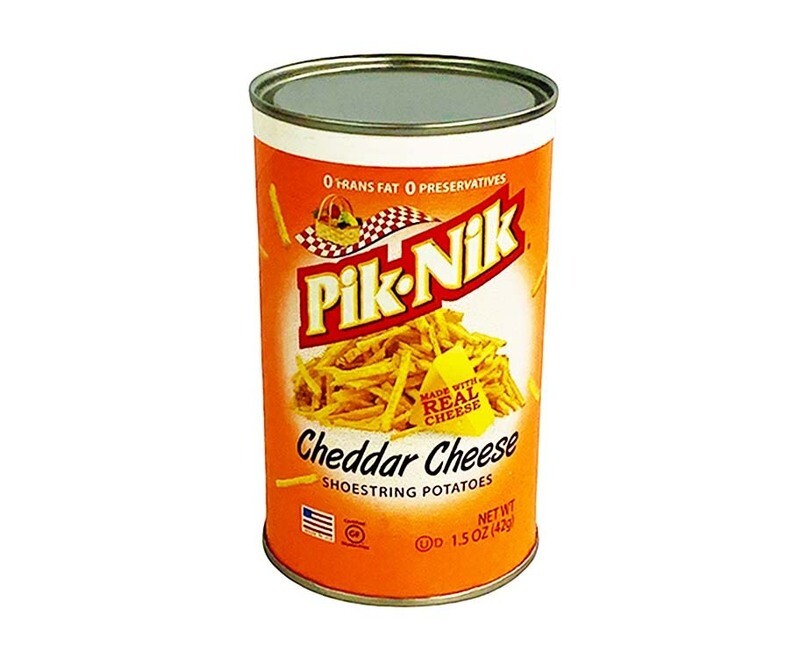 Pik-Nik Cheddar Cheese Shoestring Potatoes 1.5oz (42g)