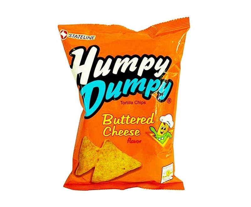 Stateline Humpy Dumpy Tortilla Chips Buttered Cheese Flavor 110g