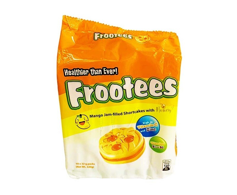 Frootees Mango Jam-filled Shortcakes with Honey (10 Packs x 32g) 320g
