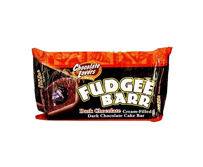 Fudgee Bar Dark Chocolate Cream-Filled Dark Chocolate Cake Bar (10 ...