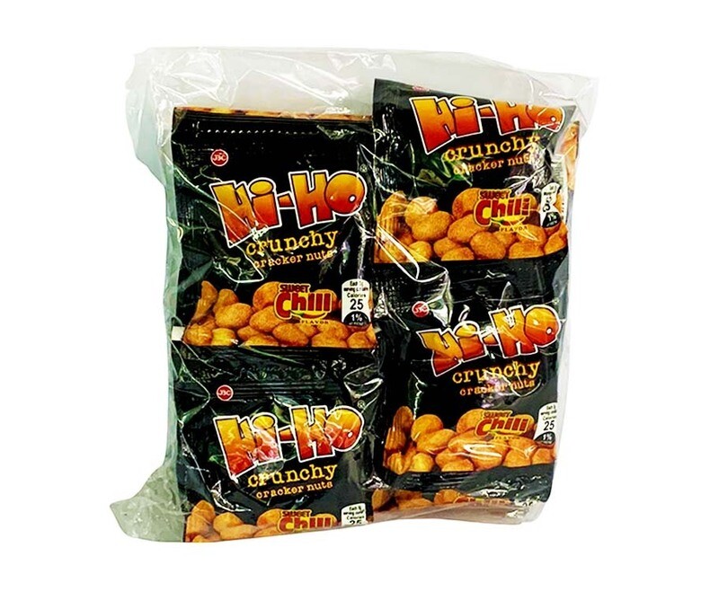 Hi-Ho Crunchy Cracker Nuts Sweet Chili (20 Packs x 5g)